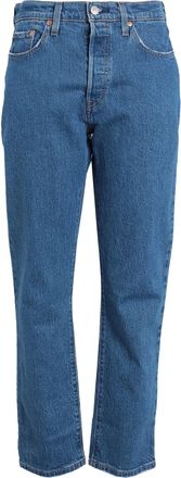 Levi's 501 CROP MED - WORN IN