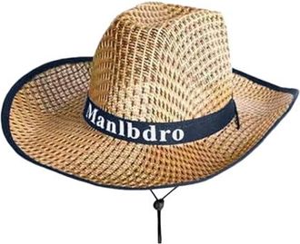 Generico Chapeau de paille large - Chapeau de plage d&eacute;t&eacute; - Chapeau Safari de plage pour la protection UV en maille | T&ecirc;tes de soleil de plage pliable de 39 cm 