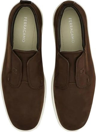 Ferragamo Libar Sneakers - Brown