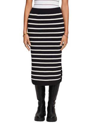 Esprit Damen 024ee1d304 Rock, 002/Black, S