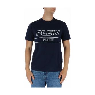 Plein Sport TShirt Logo - - Sport - Herren - Blau - M