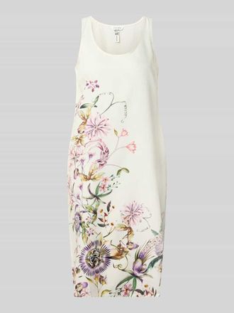 Zabaione Knielanges Kleid aus Leinen-Baumwoll-Mix Modell Ma44rwa