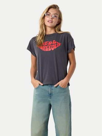 Noisy May T-Shirt 27030135 Grau Regular Fit