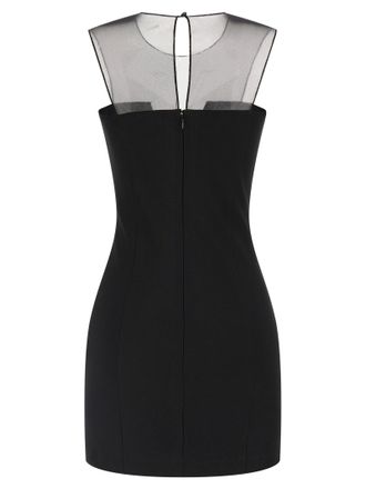 Nensi Dojaka Womens Black Viscose Short Dress