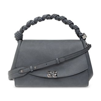 Ganni Logo Handtasche - - Bags - Damen - Grau - ONE SIZE
