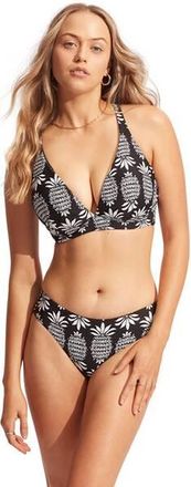 Seafolly Damen Bikinihose Corsica Retro Pant