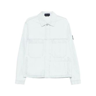 Stone Island Homme, Vestes, Bleu, Taille: S Veste &agrave; Poches Boutonn&eacute;e