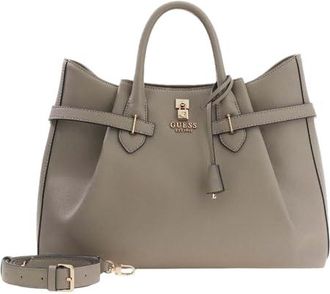 Guess sac &agrave; main sac &agrave; &eacute;paule Yesba Girlfriend Satchel Bag Dark Taupe