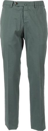 PT01 Pt01, Homme, Pantalons, Vert, Taille: 2XL Slim-fit Pantalons