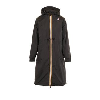 K-Way Schwarzer Wintermantel Delia Warm - - Coats - Damen - Schwarzk - XS