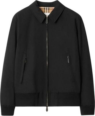 Burberry Homme, Vestes, Noir, Taille: M Harrington Jacket