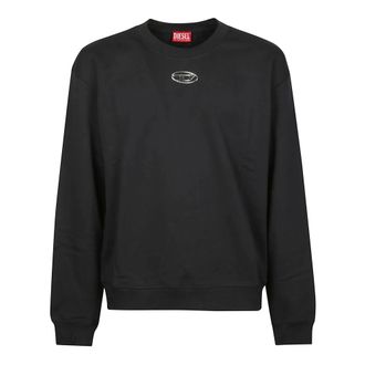 Diesel Herren, Sweatshirts & Hoodies, Schwarzk, MGr&ouml;&szlig;e