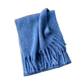 Generic &Eacute;charpe pour femme automne hiver solide simple silencieux femmes hommes m&eacute;lange polyvalent multicolore doux ch&acirc;le thermique femme homme, S-WJ1154HM44-