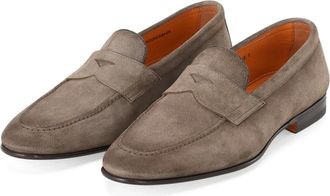 Santoni Homme, Chaussures, Brun, Taille: 41 1/2 EU Mocassins