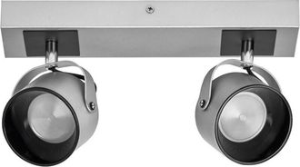 Ledvance Ledvance - decor spot jupiter, 11,5W, 410lm, silber, Spotleuchte, verstellbare Köpfe, vielseitig anwendbar, Innenraumspot, warmweiße Lichtfarbe