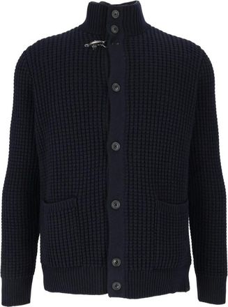 Fay Waffle-knit Fay-hook Cardigan