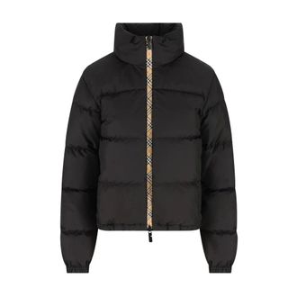 Burberry Short Down Jacket - Femme - Vestes - Noir - Taille: 38 FR