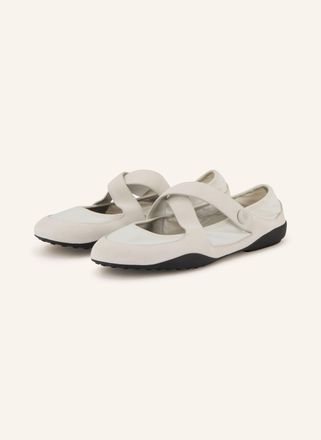 Tory Burch Tory Burch Mary-Jane-Ballerinas Romy weiss