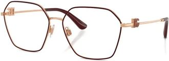 Dolce & Gabbana Femme, Accessoires, Rose, Taille: 56 MM Eyeglasses