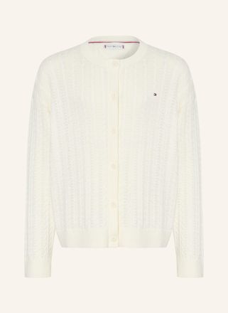 Tommy Hilfiger Strickjacke weiss