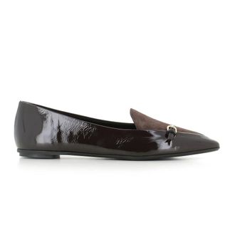 Del Carlo DEL Carlo, Femme, Chaussures, Noir, Taille: 38 1/2 EU Ballerine &agrave; bout effil&eacute;