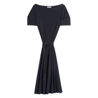 Christophe Lemaire Off Shoulder Dress - - Dresses - Damen - Schwarzk - S