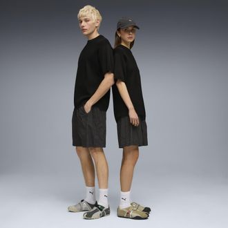 Puma Short d&eacute;contract&eacute; CLRT Unisexe, V&ecirc;tements, Noir, XXL