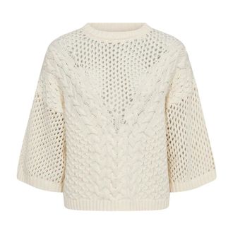 Co'Couture Damen, Strickwaren, Wei&szlig;, XLGr&ouml;&szlig;e