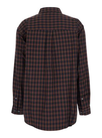 Dunst Check Flannel Shirt - Brown