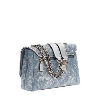 Guess Sac Giully matelass&eacute; avec cha&icirc;ne tress&eacute;e