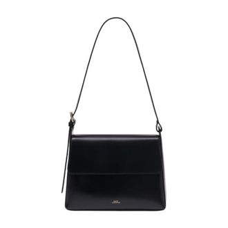 A.P.C. Virginie Flap Bag - - Bags - Damen - Schwarzk - ONE SIZE