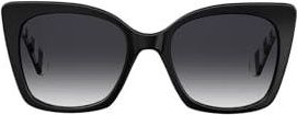 Love Moschino Lunettes de Soleil MOSCHINO LOVE MOL000/S 807 BLACK 53/19/140 Femme