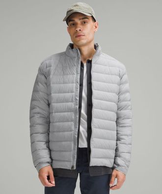 lululemon Doudoune Navigation en duvet 700 cuin pour Hommes - Gris - Taille 2XL