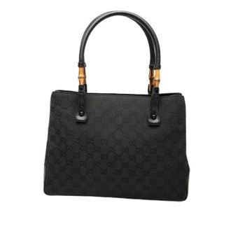 Gucci Pre-owned Canvas Tote - - Pre-owned - Damen - Schwarzk - ONE SIZE