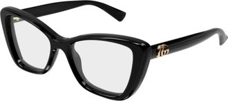 Gucci Cat-Eye-Brille - - Accessories - unisex - Schwarzk - 52 MM