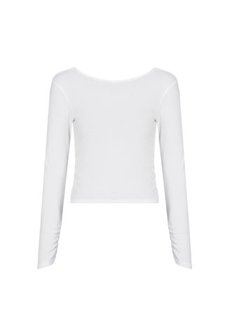 Saison 1865 Top Back Open Vira - Wei&szlig;