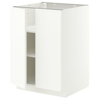 IKEA METOD Unterschrank m B&ouml;den/2T&uuml;ren