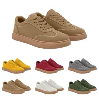 Generic Chaussures d&eacute;contract&eacute;es confortables &agrave; lacets pour femme - Chaussures de marche l&eacute;g&egrave;res - Baskets dext&eacute;rieur antid&eacute;rapantes avec semelle int&eacute;rieure e