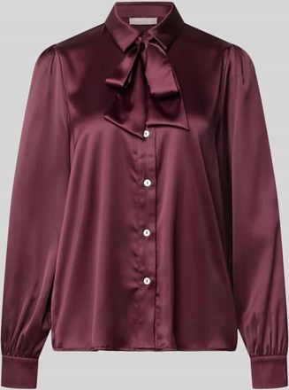 Christian Berg Regular Fit Hemdbluse aus Satin