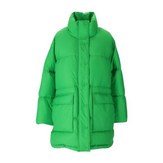 Stand Studio Oversized Edna Daunenjacke - - Jackets - Damen - Gr&uuml;n - XS