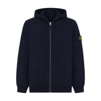 Stone Island Homme, Sweatshirts et sweats &agrave; capuche, Bleu, Taille: L SweaT-shirt &agrave; capuche