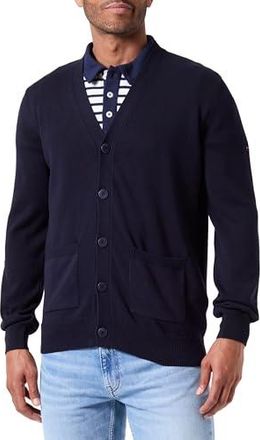 Armor Lux Cardigan, Marine Deep, XL Homme