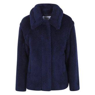 Max Mara Faux Fur & Shearling Jackets - - Jackets - Damen - Blau - S