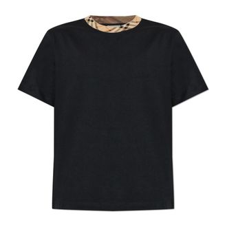 Burberry Homme, Tops, Noir, Taille: XL Ryan T-Shirt