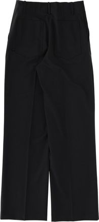 Circus Hotel Virgin Wool Tailored Trousers - Black