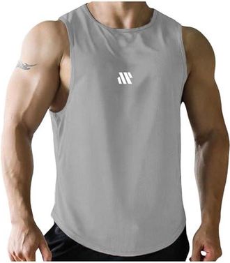 Generic D&eacute;bardeurs de vacances pour homme - Pour course &agrave; pied, athl&eacute;tisme, musculaire, sans manches - Basiques de sport - Chemises de sport - Chemise de spor