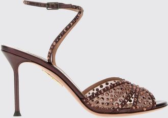 Aquazzura Sandalen Mit Absatz Damen Farbe Violett