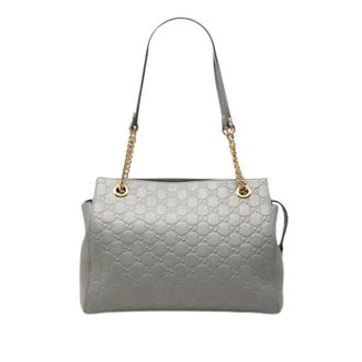 Gucci Sac bandouli&egrave;re Pre-owned - Femme - Pre-owned - Gris - Taille: ONE Size