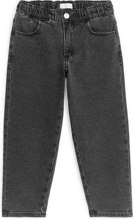 Arket Pull-on-Jeans -Schwarz