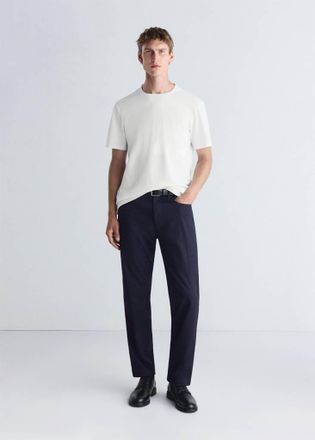 Mango Thermolite Regular Fit T-Shirt cremewei&szlig; - Herren - XXL - MANGO MAN